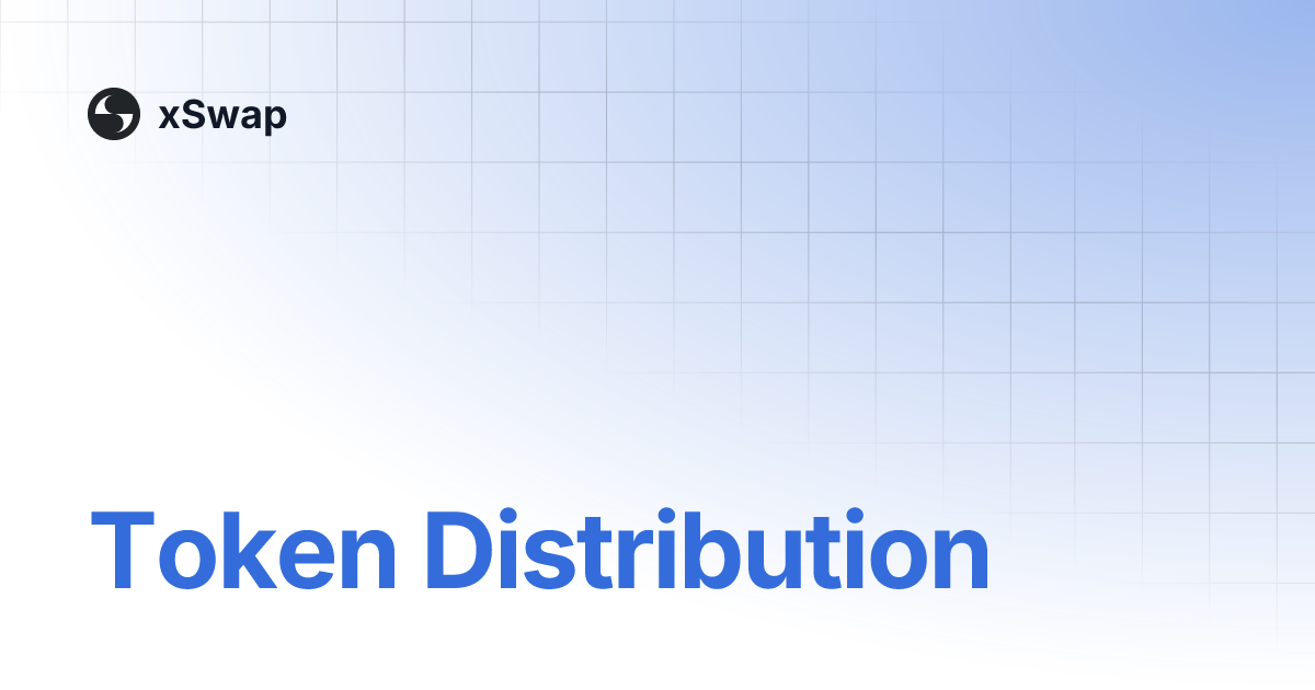 Token Distribution | xSwap